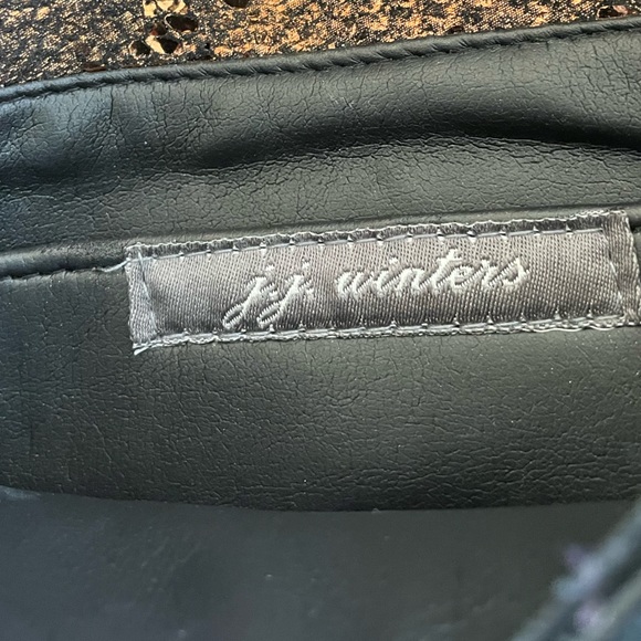 JJ Winters | Bags | Jj Winters Envelope Bag With Gold Chain In Black ...